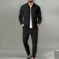 China Tracksuit Set for Men Fitness Sport Jogger Zipper Jacket Two Pieces Sets for sale