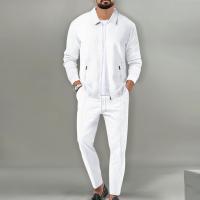 China Tracksuit Set for Men Fitness Sport Jogger Zipper Jacket Two Pieces Sets for sale