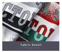China Custom Logo Jacquard Knit Men's Sweater in Oversize Casual Style for Winter Comfort for sale