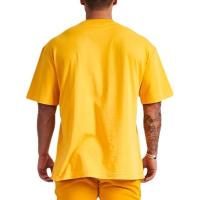 China Summer Essential Men's Oversized T-shirt in Knitted Weaving Method and Print Pattern for sale