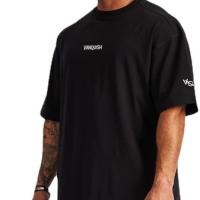 China Summer Essential Men's Oversized T-shirt in Knitted Weaving Method and Print Pattern for sale