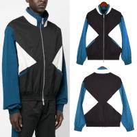 China Spring and Autumn Breathable Polyester Patchwork Streetwear Tracksuit for Men's Sets for sale