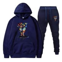 China Upgrade Your Winter Look with Our Custom Sweater Men's Hoodie Set Suit Included for sale