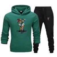 China Upgrade Your Winter Look with Our Custom Sweater Men's Hoodie Set Suit Included for sale
