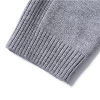 China Solid Color Viscose/Cotton Pullover Sweater Slim Fit Turtleneck for Men's Casual Wear for sale