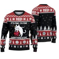 China XMAMLON Custom Round-neck Shirt Casual Men's Clothing Sweater Christmas Printed Sweater for sale