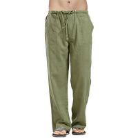 China Men's Anti-pilling Cargo Sweatpants Autumn Waterproof Pants with Flat Front Style for sale