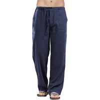 China Men's Anti-pilling Cargo Sweatpants Autumn Waterproof Pants with Flat Front Style for sale