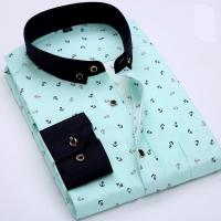 China SOURCE Category Men's Long Sleeve Hawaiian Shirt Youth Floral Print Large Size Spot Goods for sale