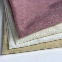 China Stain Resistant Jacquard Wool Fabric For Dress DIMENSIONAL Embroidered Fabric Width 57/58 for sale