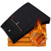 China 2023 Men's Casual Pants in Pencil Pants Pattern with Fly Opening and Zip Placket for sale