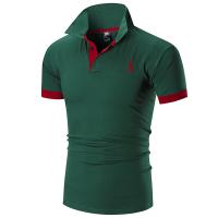 China Print Pattern Type 330 Grams Plain Casual Golf Custom Logo Simple Polo Shirt For Men for sale