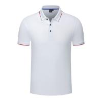 China Men's Customized Short-sleeved Polo Shirt for Business Work Activity and Advertising for sale