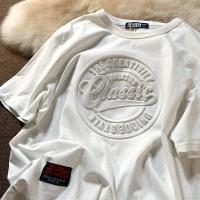 China Custom Design Vintage Men's T-Shirt 3D Puff Print Breathable 180Grams Polyester Fiber for sale