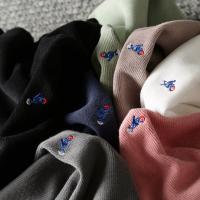 China O-Neck Embroidered Men's Round Collar Sweater Terry Pullover Unlined and Workmanship for sale