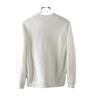 China O-Neck Embroidered Men's Round Collar Sweater Terry Pullover Unlined and Workmanship for sale