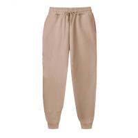 China Winter Season Custom 220g Solid Color with Fur Sweatpants Unisex Leisure Sports for sale