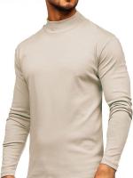 China Men's Long-Sleeved T-Shirt Pullover Undershirt Support 7 Days Sample Order Lead Time for sale