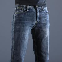 China XMAMLON RTS Man Trousers Regular Jeans with Washed Craft and Windproof Technology for sale