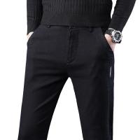 China None Printing Methods Men's Casual Pants Elastic Cotton Suit Pants for Men's Clothing for sale