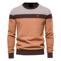 China Spring Classic Fall and Spring Men's Knitwear Fashion Crew-Neck Knit Sweater Pullover for sale