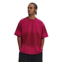 China 100% Cotton Unisex Oversized Basic Tee tshirt Men's Casual Loose Wash Solid T-Shirts for sale