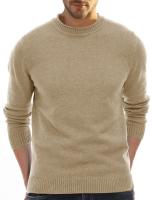 China Customized Men's Crew Neck Knitted Sweater Pullover for OEM ODM Manufacturing for sale