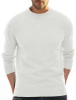 China Customized Men's Crew Neck Knitted Sweater Pullover for OEM ODM Manufacturing for sale