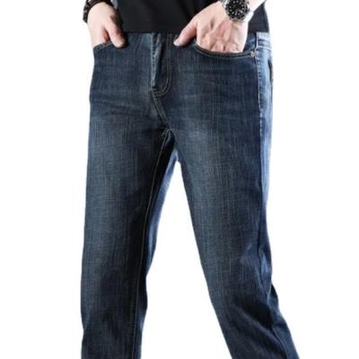 China Men's Streetwear Jeans with Zipper Fly Printed Design and Pockets Special craft Washed for sale