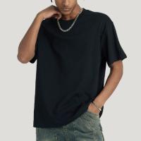 China Custom 190G RTS Quick Dry T-Shirt for Men Casual Style Knitted Weaving Method Knitted for sale