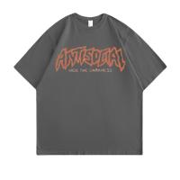 China Custom Printed Cotton T-Shirts OEM ODM Anti-Shrink Needle Detection Plus Sizes for sale