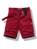 China Men's Cargo Shorts Thick Cotton Material in Loose Fit with Multi-Pocket Convenience for sale