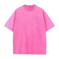 China Round Neck Vintage Graphic T-shirts 100% Cotton Wash Plus Size T-shirts For Men Print for sale