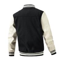 China Winter Stand-up Collar Quilted Jacket for Customized Sample Men's Baseball Jacket for sale