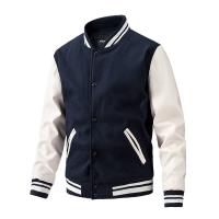 China Winter Stand-up Collar Quilted Jacket for Customized Sample Men's Baseball Jacket for sale