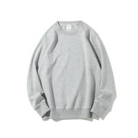 China Custom 300g Double-sided Knitted Crew-neck Men's Hoodies Sweatshirts for Winter Health for sale