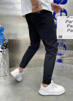 China XMAMLON Men's Nylon Cargo Work Pants Ankle-length Stacked Sweat Track Pants for Working for sale