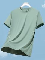 China Sporty Style Custom Logo Polyester Spandex Oversized White T-shirts for Men for sale