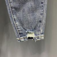 China WASHED Designer Men's Pants Jeans Slim Trousers For Men Cropped In-Stock Items for sale