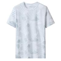 China Summer UPF 50 UV Printed Tee Shirt Custom Logo Boxy Gym Streetwear for Men and Women for sale