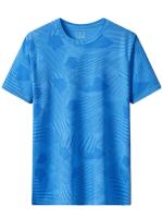China Summer UPF 50 UV Printed Tee Shirt Custom Logo Boxy Gym Streetwear for Men and Women for sale