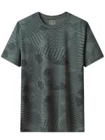 China Summer UPF 50 UV Printed Tee Shirt Custom Logo Boxy Gym Streetwear for Men and Women for sale