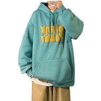 China 380 grams Fabric Weight Men's Customize Printed Hooded Sweatshirts OEM Manufacturers for sale