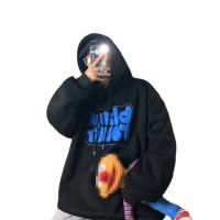 China 380 grams Fabric Weight Men's Customize Printed Hooded Sweatshirts OEM Manufacturers for sale