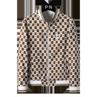 China Coat Mens Jacket Stand Slim Vintage Decoration Print Mens Coat Fashion Casual Sports for sale