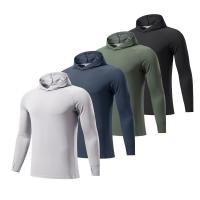 China Breathable Hooded Collar Pullover Fleece Hoodie 100% Polyester Sweatshirt for sale