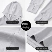 China Breathable Hooded Collar Pullover Fleece Hoodie 100% Polyester Sweatshirt for sale