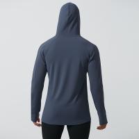 China Breathable Hooded Collar Pullover Fleece Hoodie 100% Polyester Sweatshirt for sale