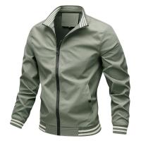 China 2023 Mens Polyester Cotton Padded Coat Bomber Regular Length Weaving Method Woven for sale