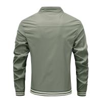 China 2023 Mens Polyester Cotton Padded Coat Bomber Regular Length Weaving Method Woven for sale